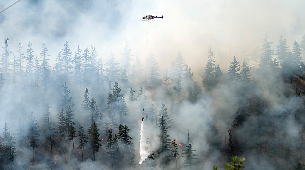 Nine tips to protect outdoor workers from wildfire smoke.